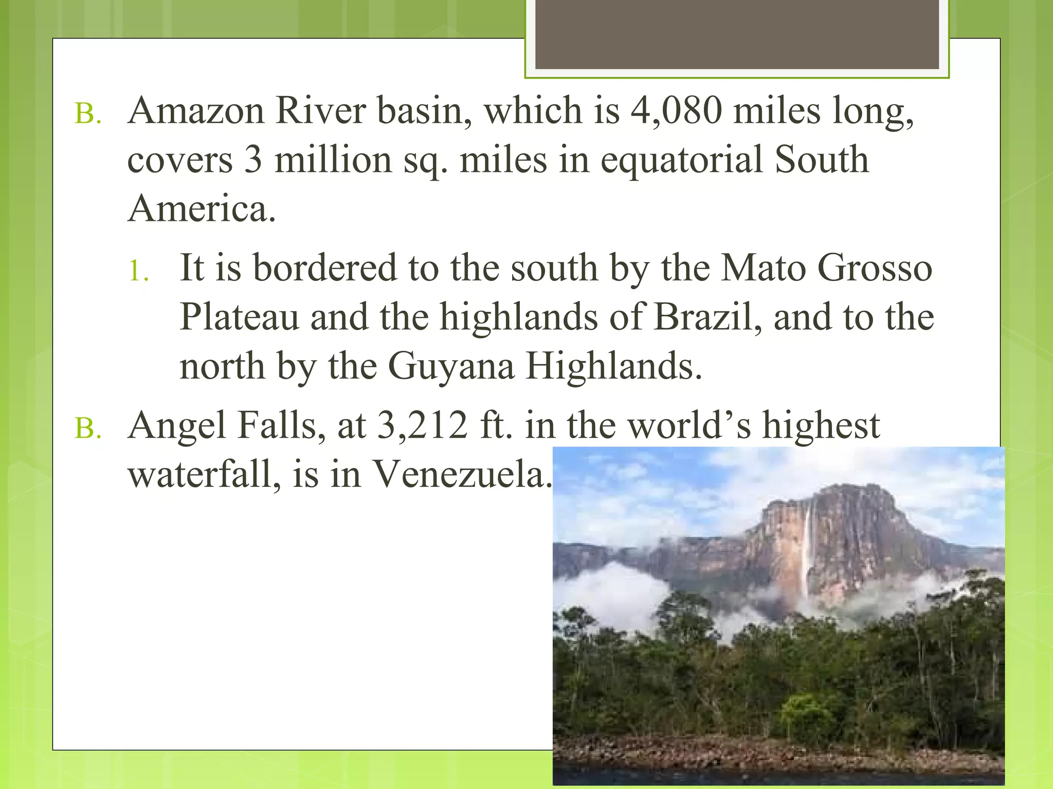 South america | PPT