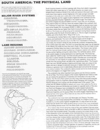 South america map packet smaller | PDF