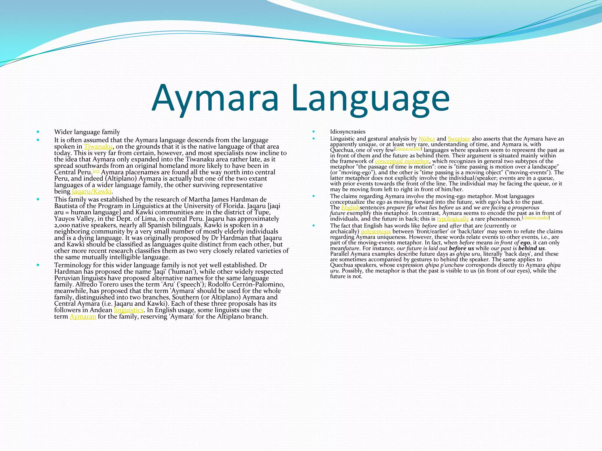 South American Dialects | PPTX