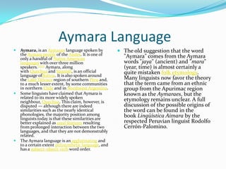 South American Dialects | PPTX
