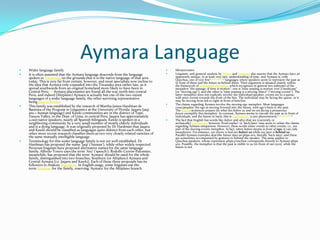 South American Dialects | PPTX
