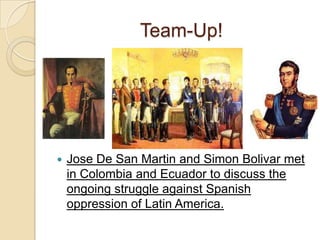 South america revolutions | PPTX