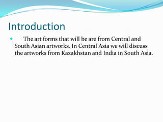 South and central asian art | PPTX