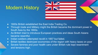 South Asia History | PPTX