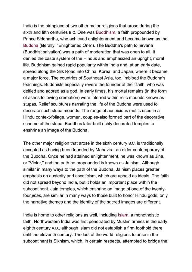 South asian art and culture | PDF