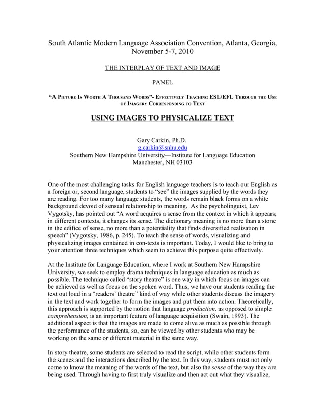 Using Images to Physicalize Text | PDF