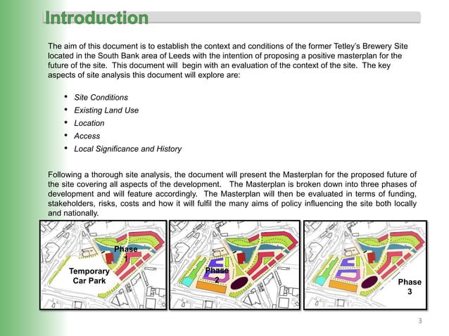 Leeds South Bank Masterplan | PPTX