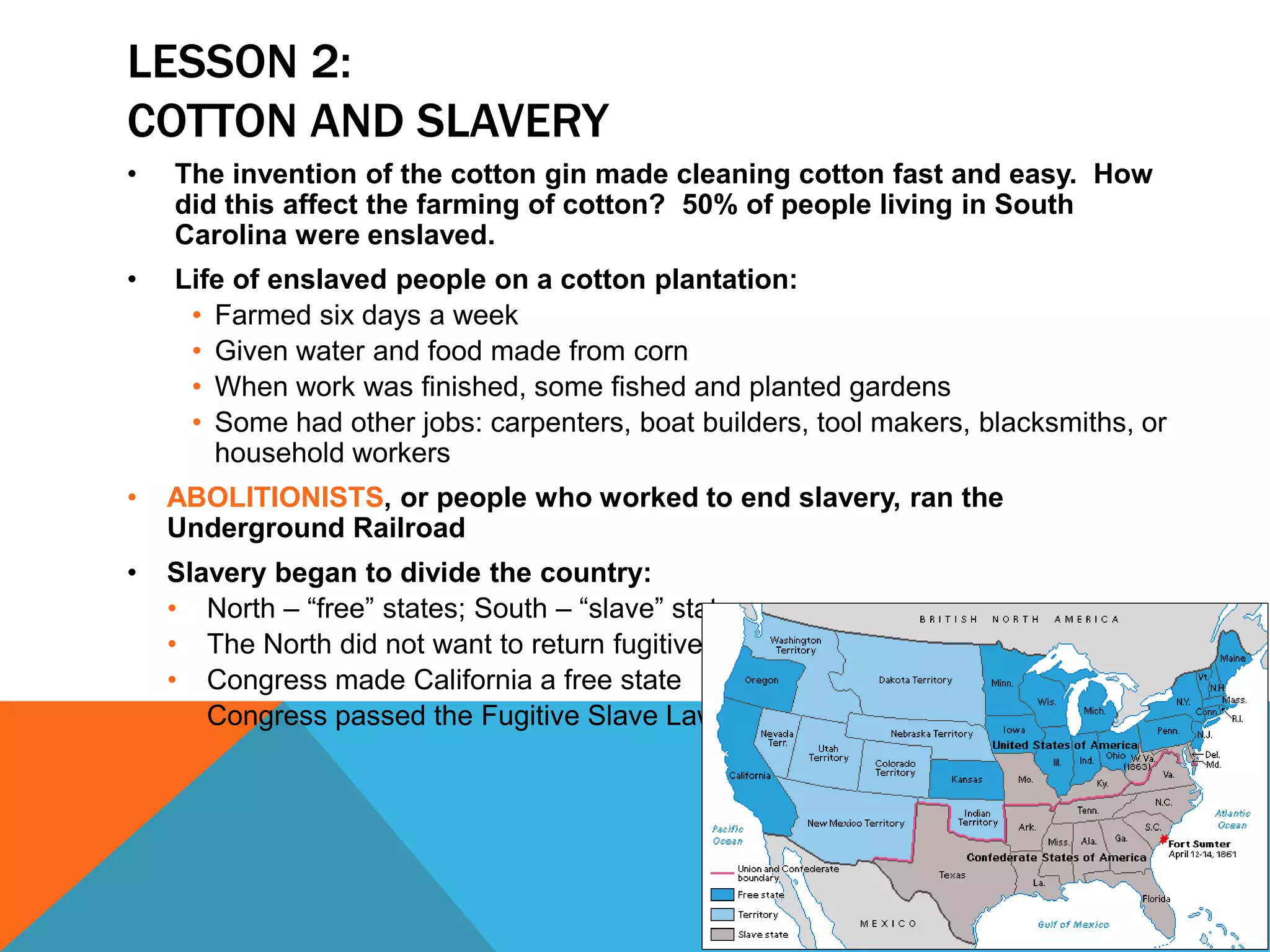 South carolina and the civil war | PPTX