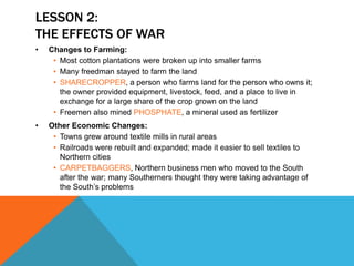 South carolina and the civil war | PPTX