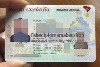 South Carolina ID, fake South Carolina driver license | PPT