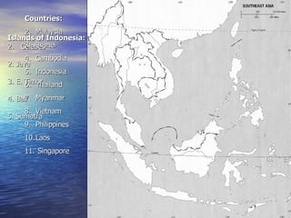 Southeast Asia Physical And History | PPT