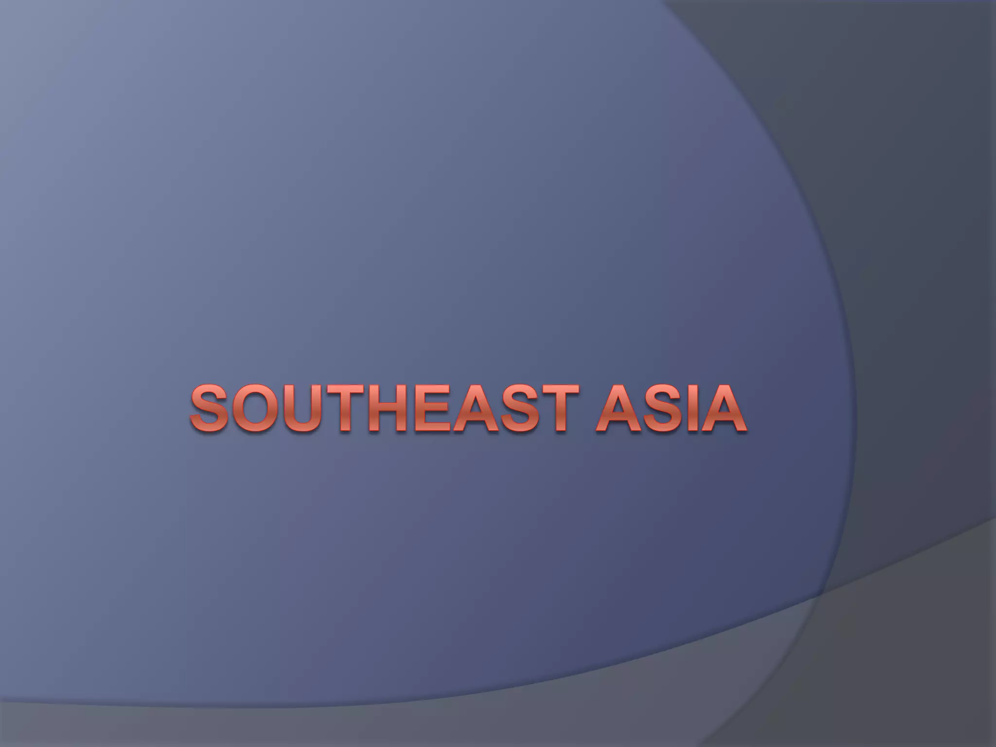 Southeast asia | PPTX