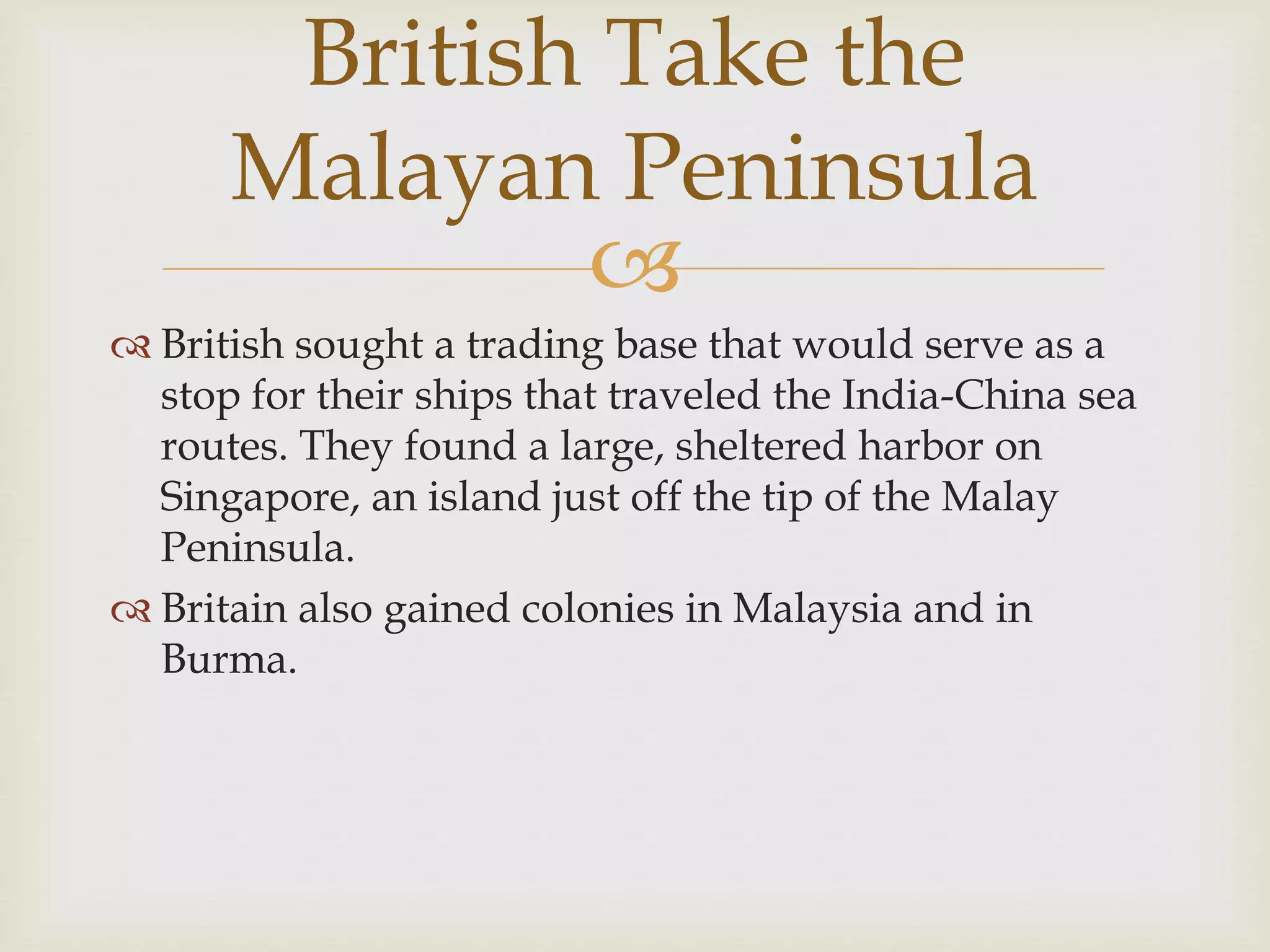 Imperialism in Southeast Asia | PPTX