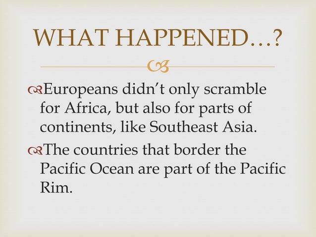 Imperialism in Southeast Asia | PPTX | Asia Travel | Travel Locations