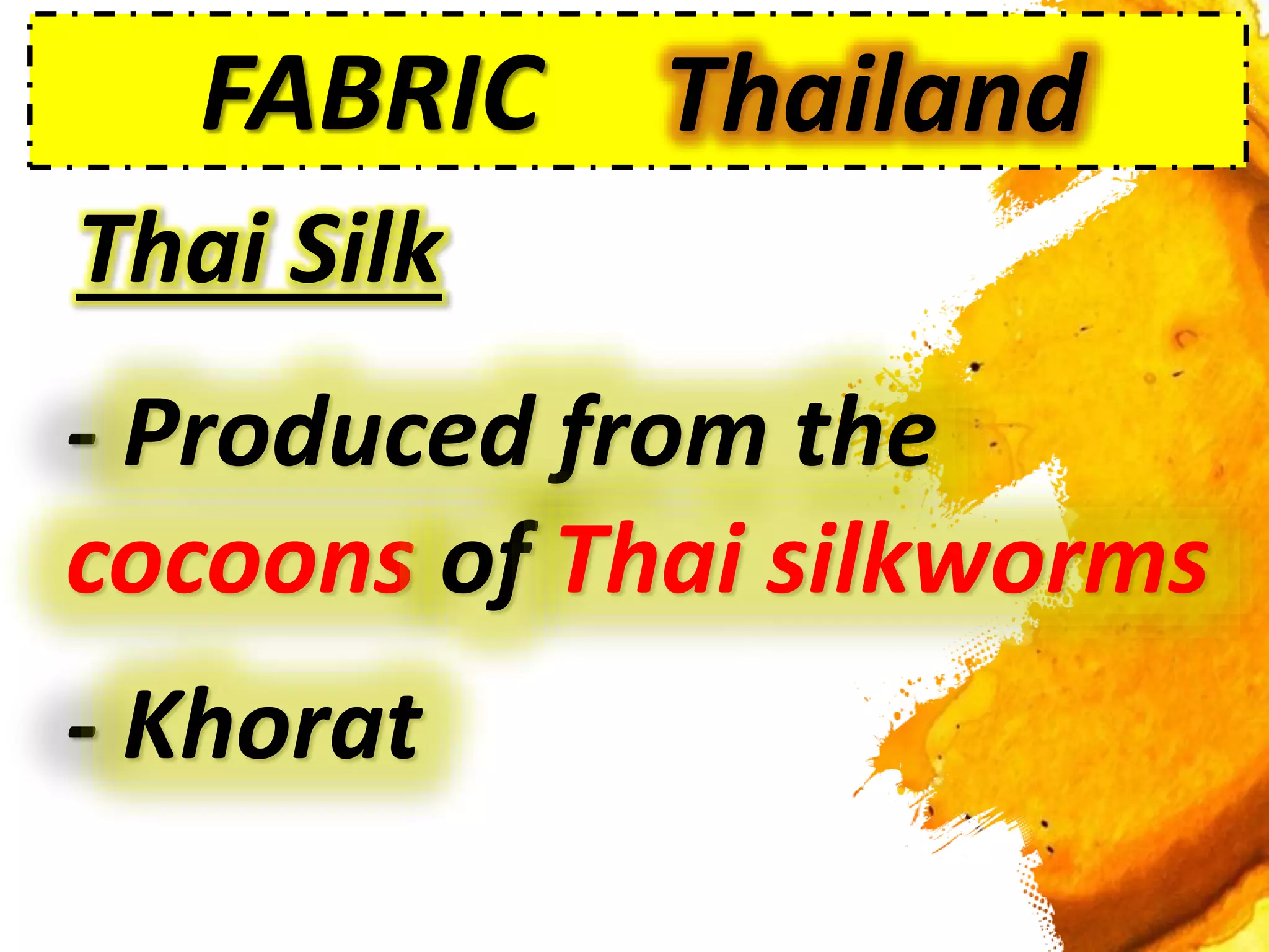 Fabric Design of Southeast Asia | PPTX