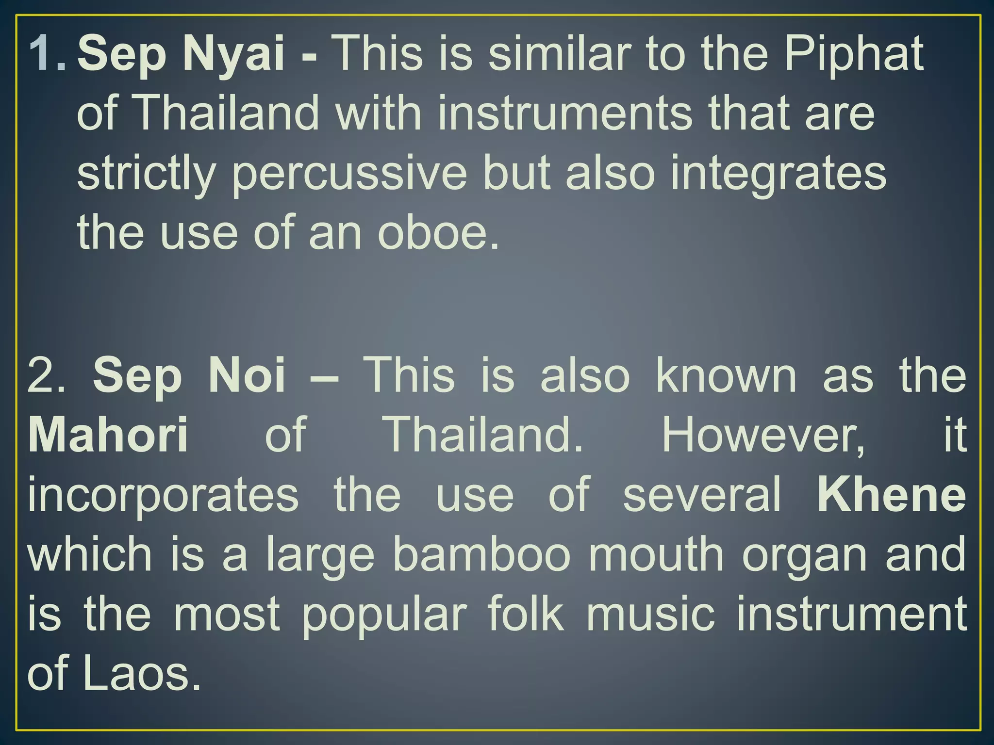 Music of Southeast Asia | PPTX