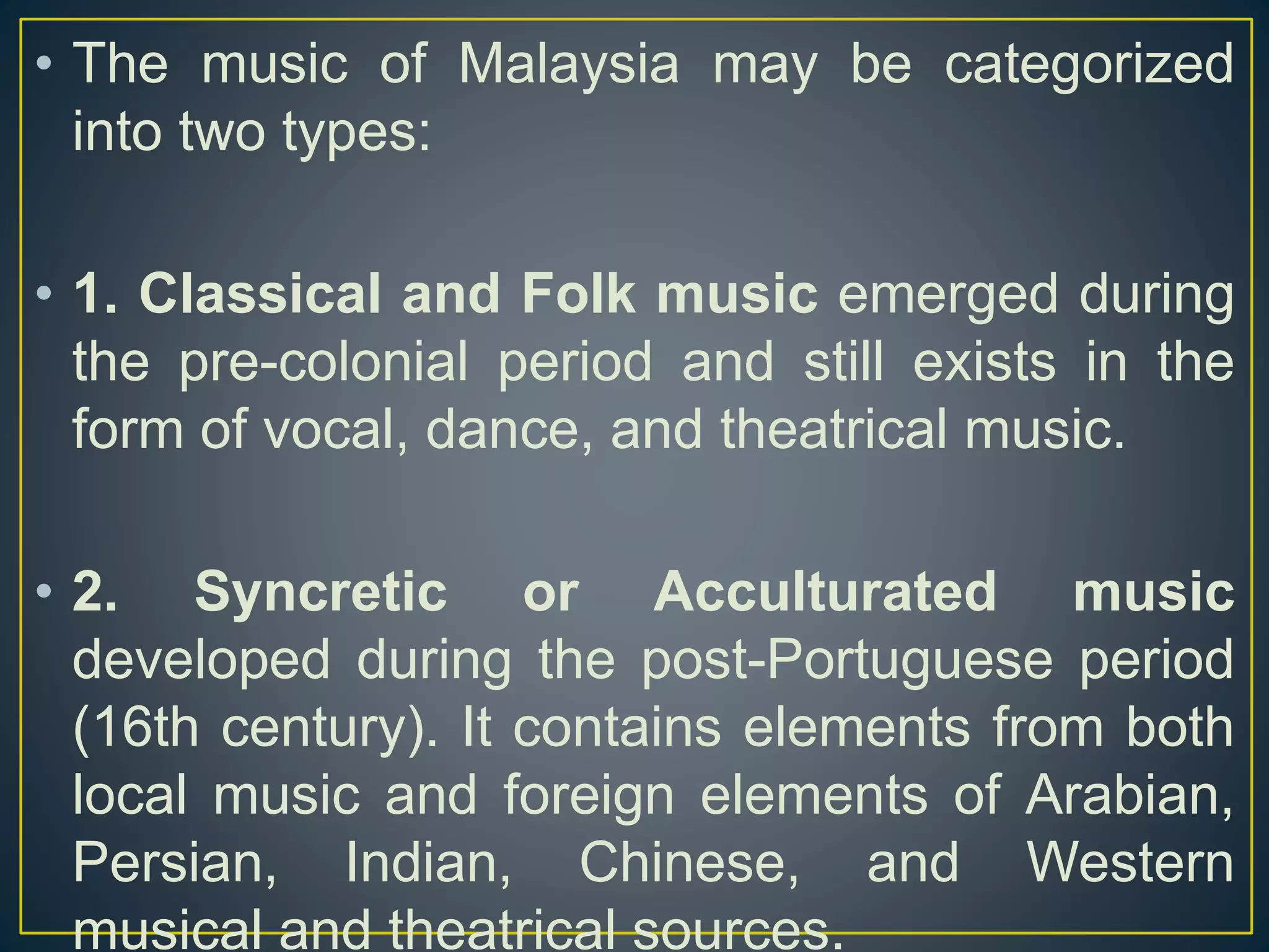 Music of Southeast Asia | PPTX
