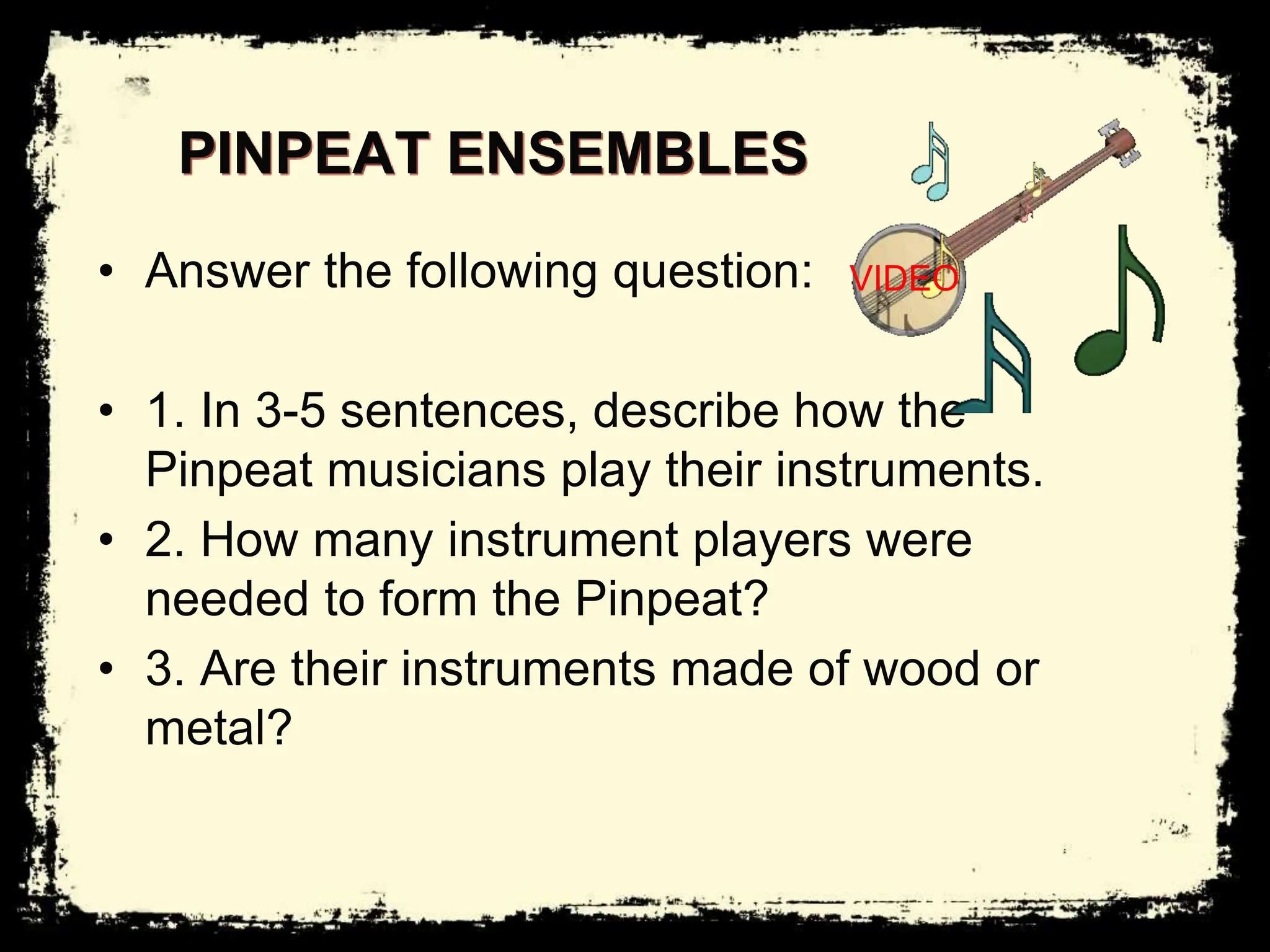 Southeast Asia Music Grade 8 Presentation Pptx