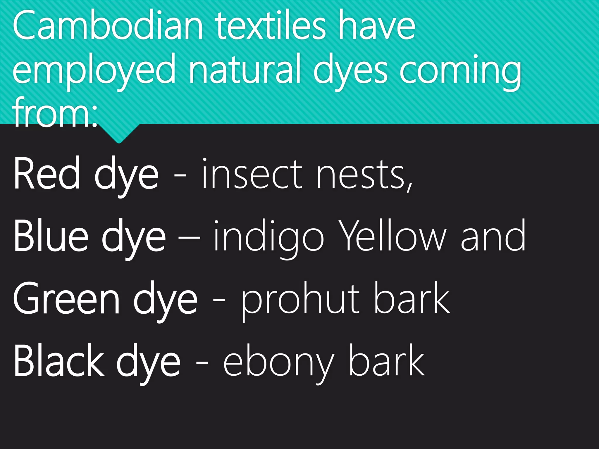 Southeast Asian Arts (Fabric/Fabric Design) | PPTX