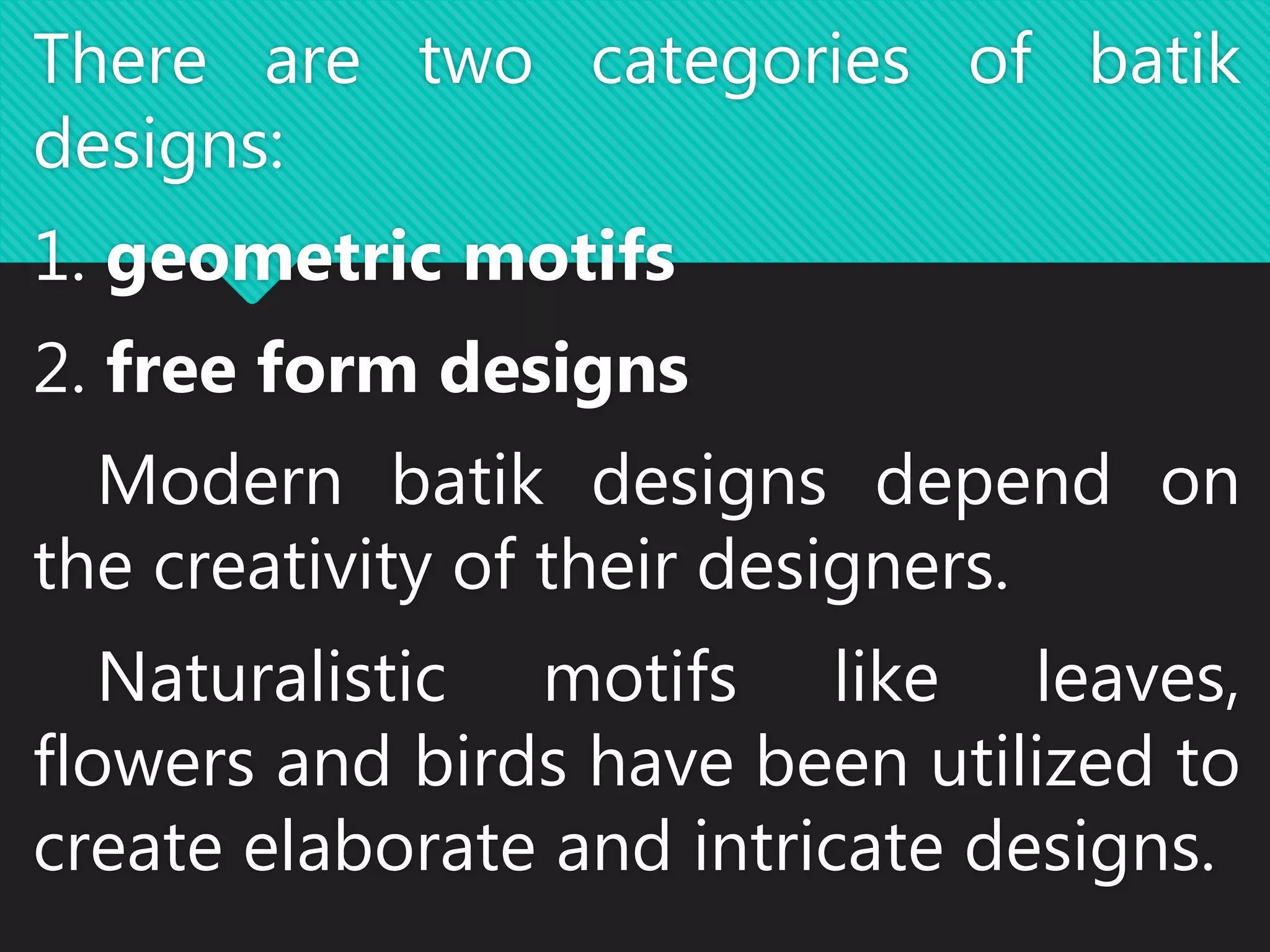 Southeast Asian Arts (Fabric/Fabric Design) | PPTX