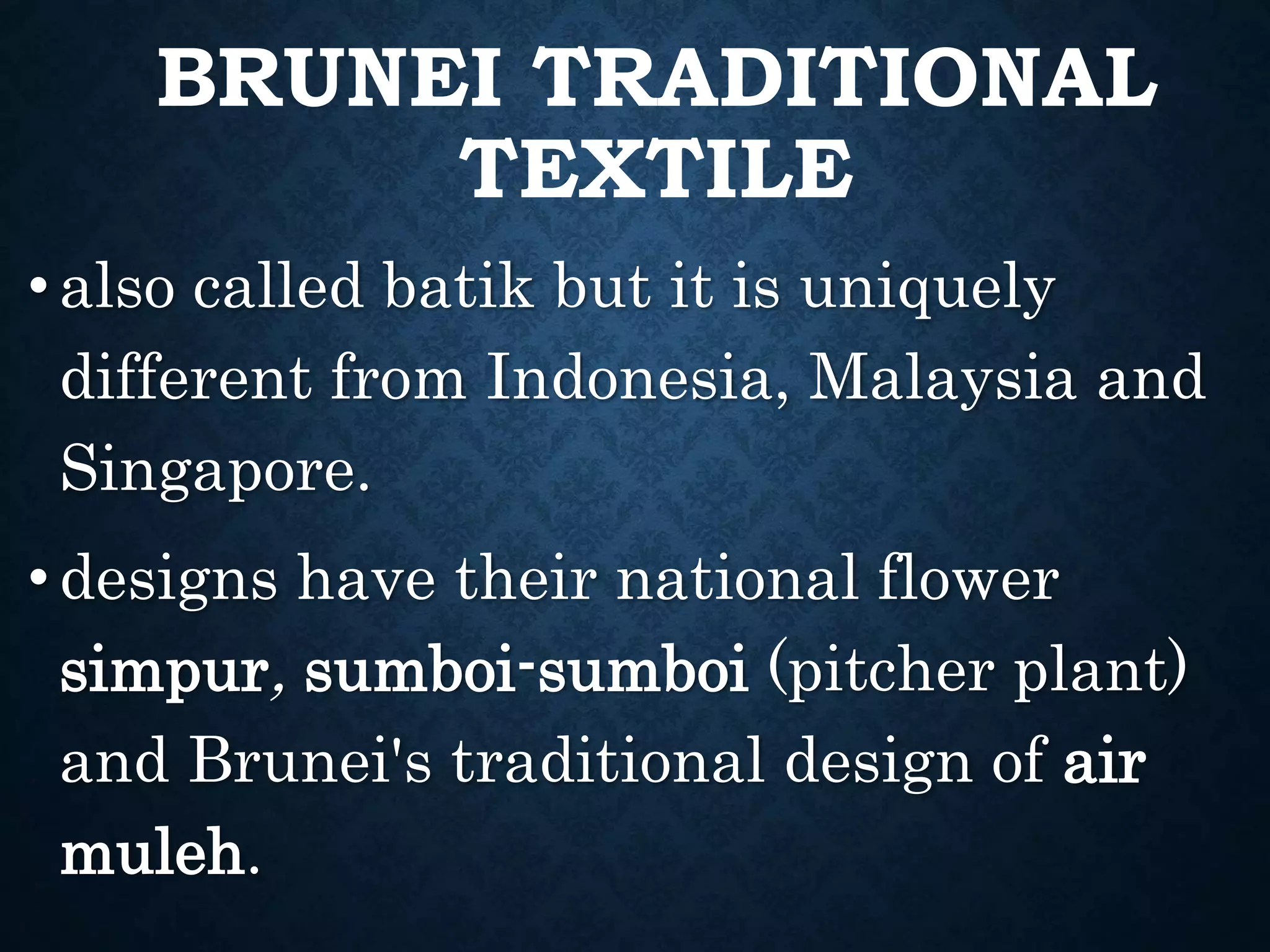 Southeast Asian Arts, Fabric/Fabric design (Batik) | PPTX