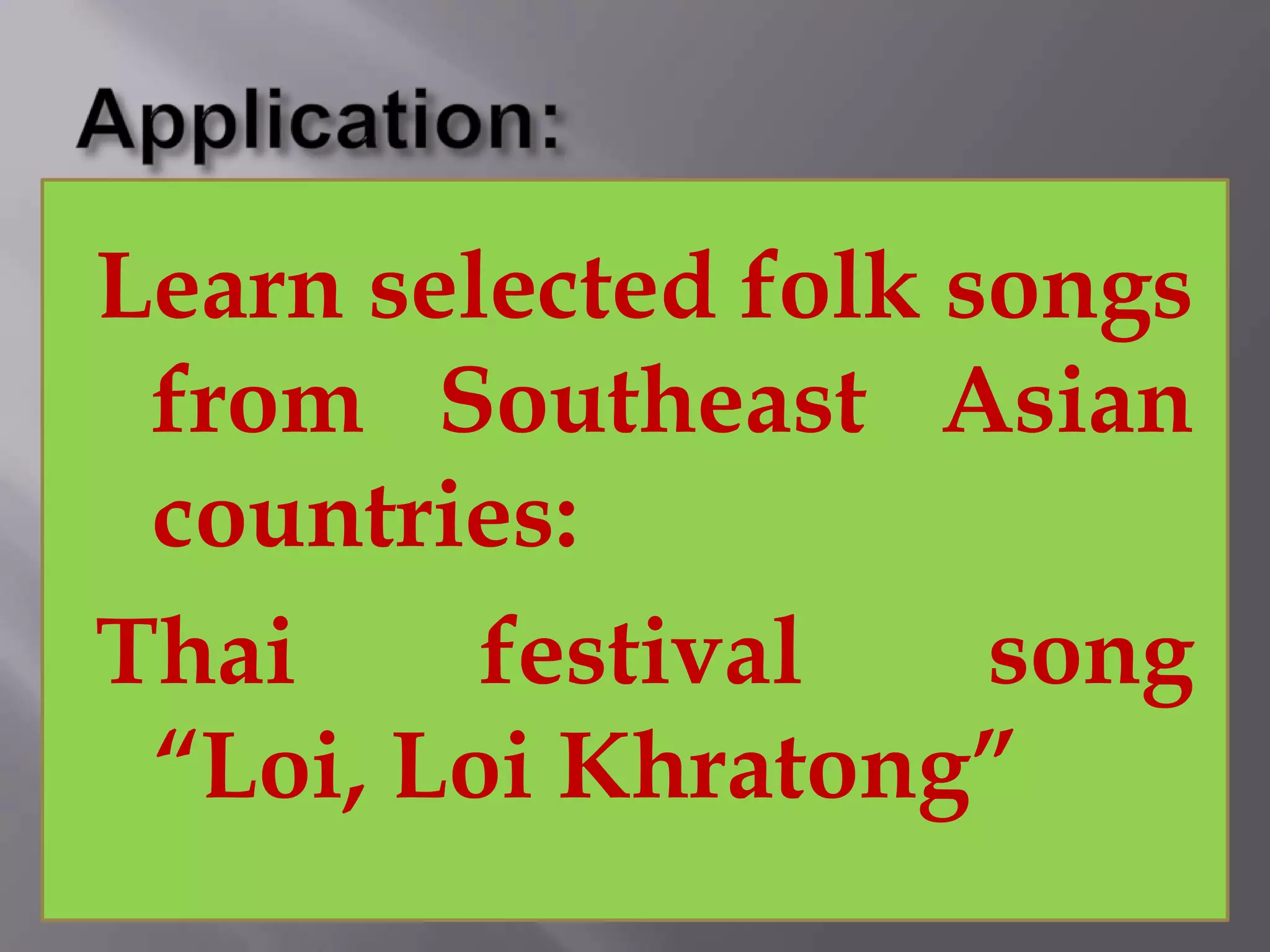 Southeast asian music | PPTX