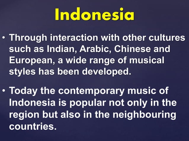 Southeast Asian Music (Grade 8 MAPEH - First Quarter) | PPTX | Asia ...