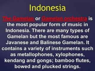 Southeast Asian Music G8.powerpoint..... | PPT