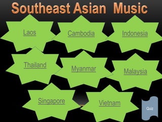 Southeast asian music grade 8 first quarter | PPTX