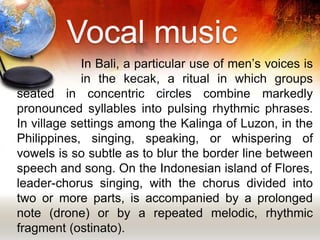 Music of the Southeast Asian | PPT