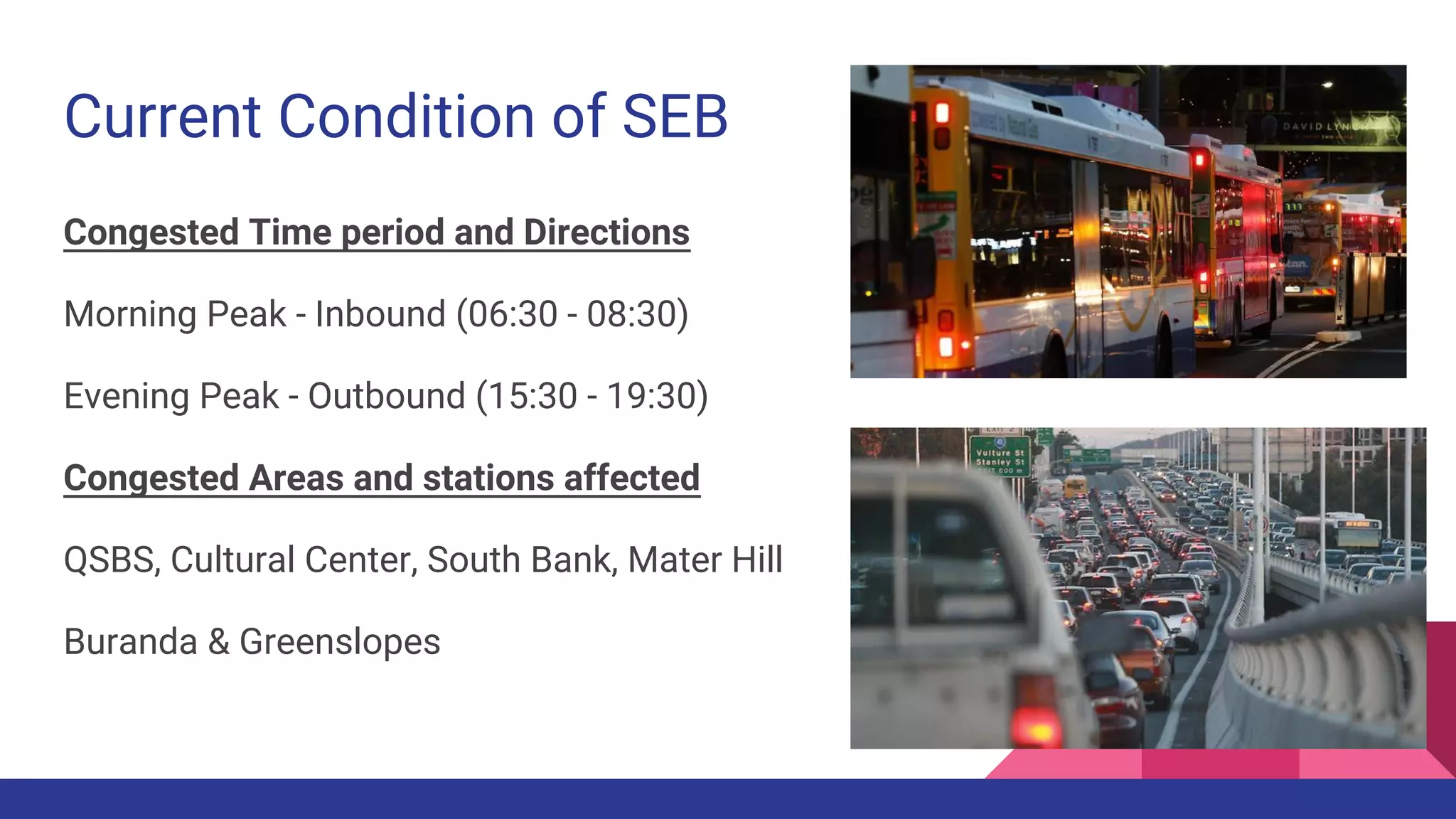 South east busway, congestion and possible solutions | PDF