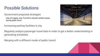 South east busway, congestion and possible solutions | PDF