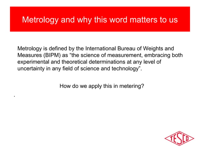 Standards - Accuracy, Precision & Traceability | PPT