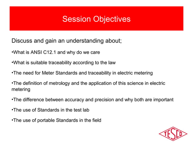 Standards - Accuracy, Precision & Traceability | PPT
