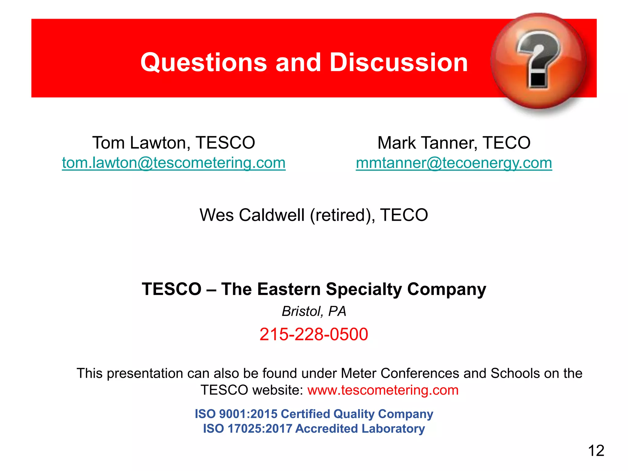 Meter Management Application with TECO AMI System | PPTX