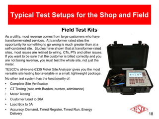 Single Phase Meter Testing Overview | PPTX | Physics | Science