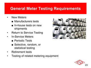 Single Phase Meter Testing Overview | PPTX | Physics | Science