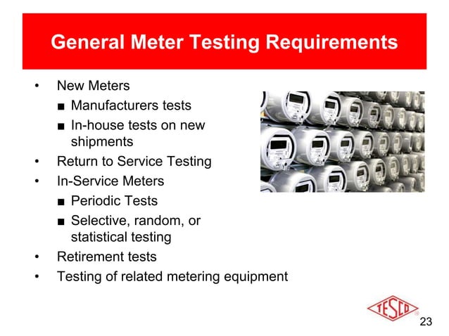 Single Phase Meter Testing Overview | PPT