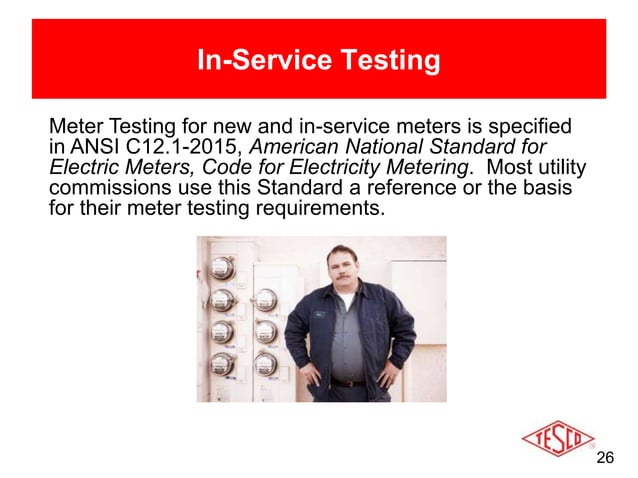 Single Phase Meter Testing Overview | PPT