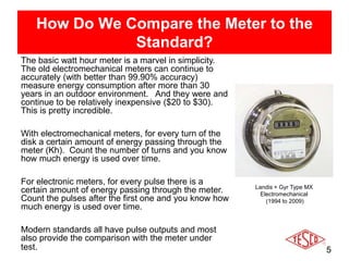 Single Phase Meter Testing Overview | PPTX