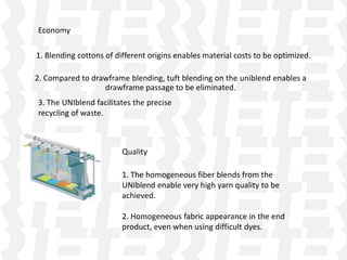 Rieter blow-room | PPTX