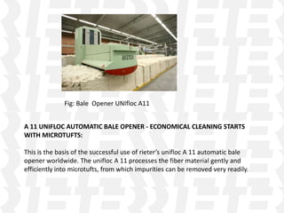 Rieter blow-room | PPTX