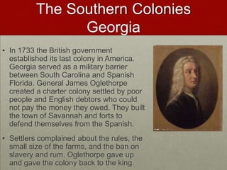 Southern colonies | PPTX