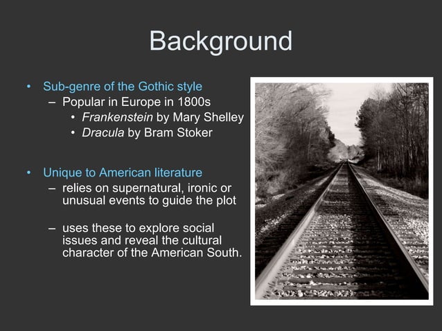 Southern gothic | PPT