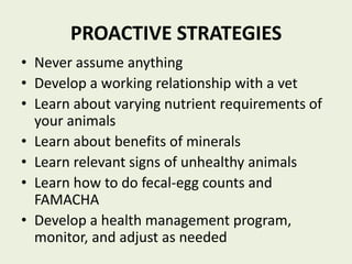 Southern sawg healthy animals small spaces | PPT