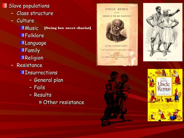 Southern society & slavery | PPT