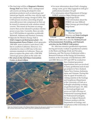 GRC Fieldtrip - Southern Utah Geology & Geothermal Power Plants | PDF