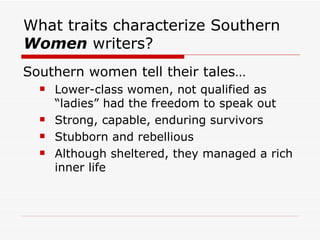 Southern women storytellers | PPT