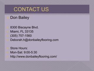 South florida flooring | PPTX