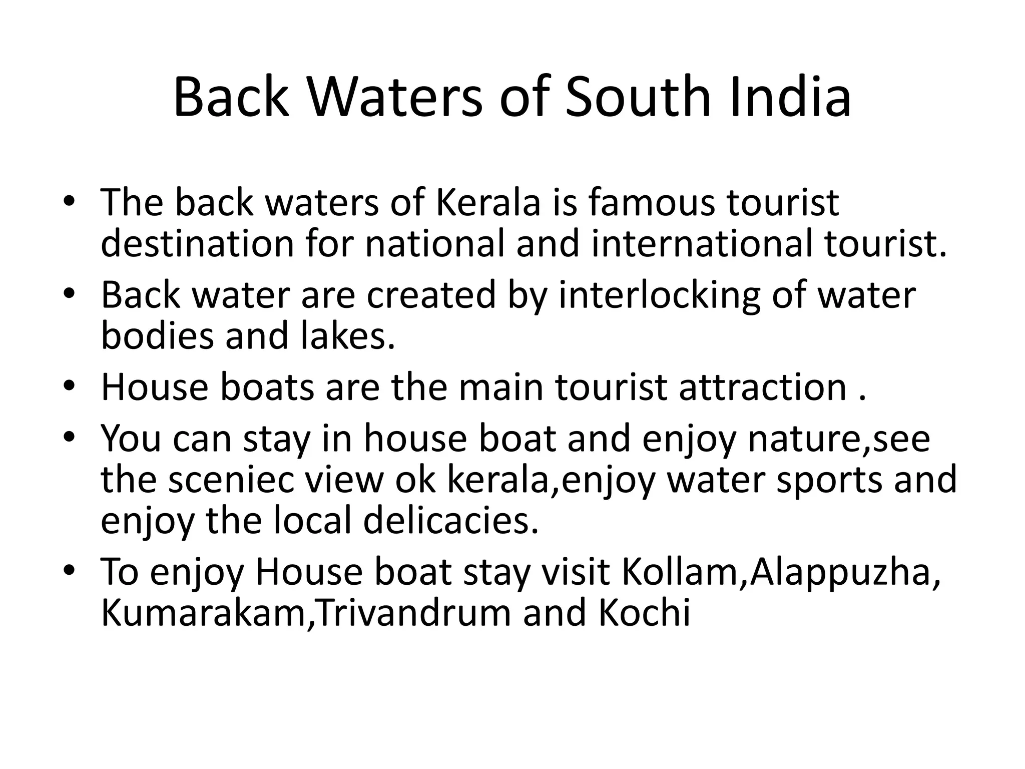 South indian tourism | PPTX